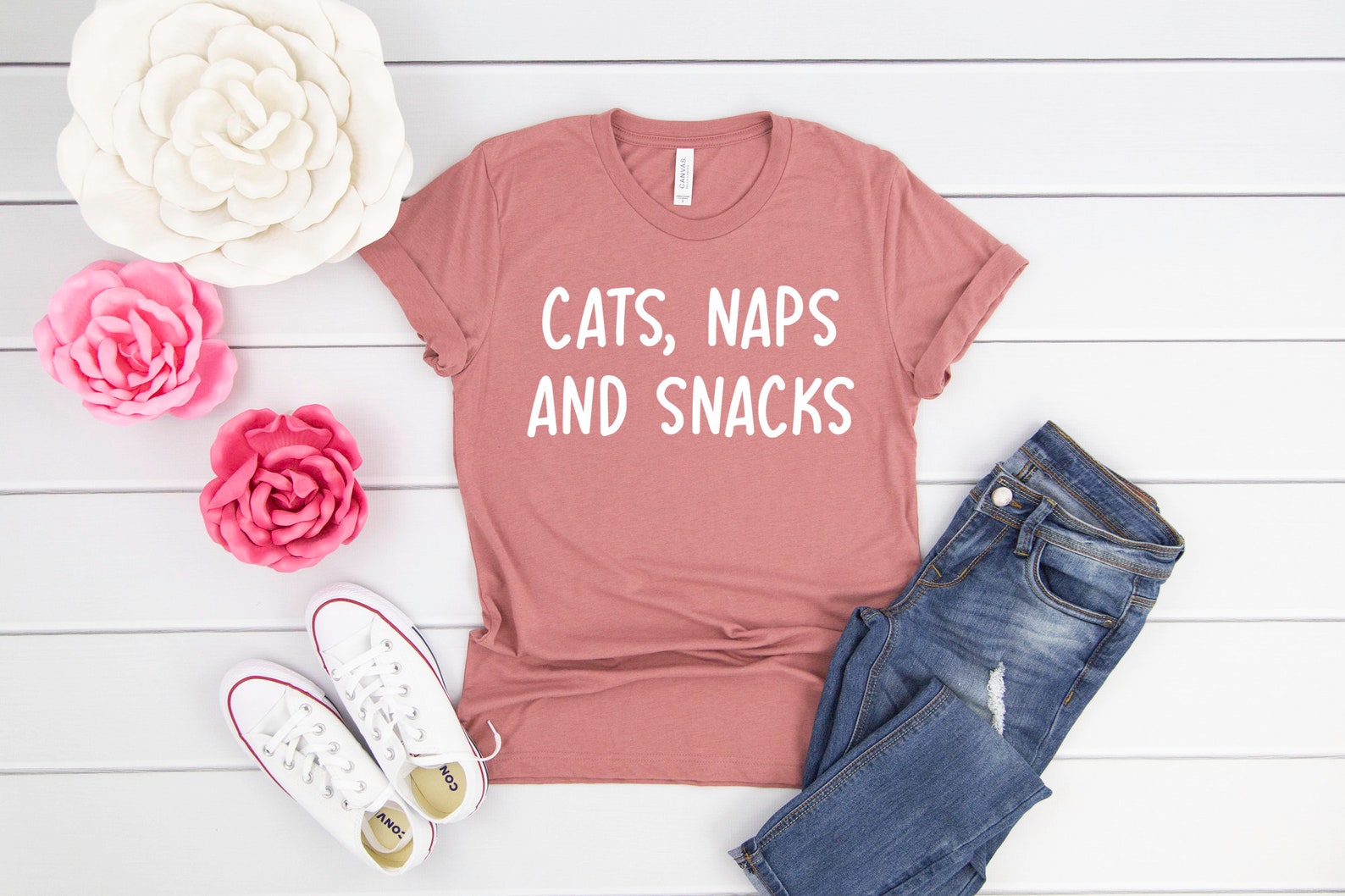 Cats Naps and Snacks shirt nap shirt cat shirt cat mom cat | Etsy