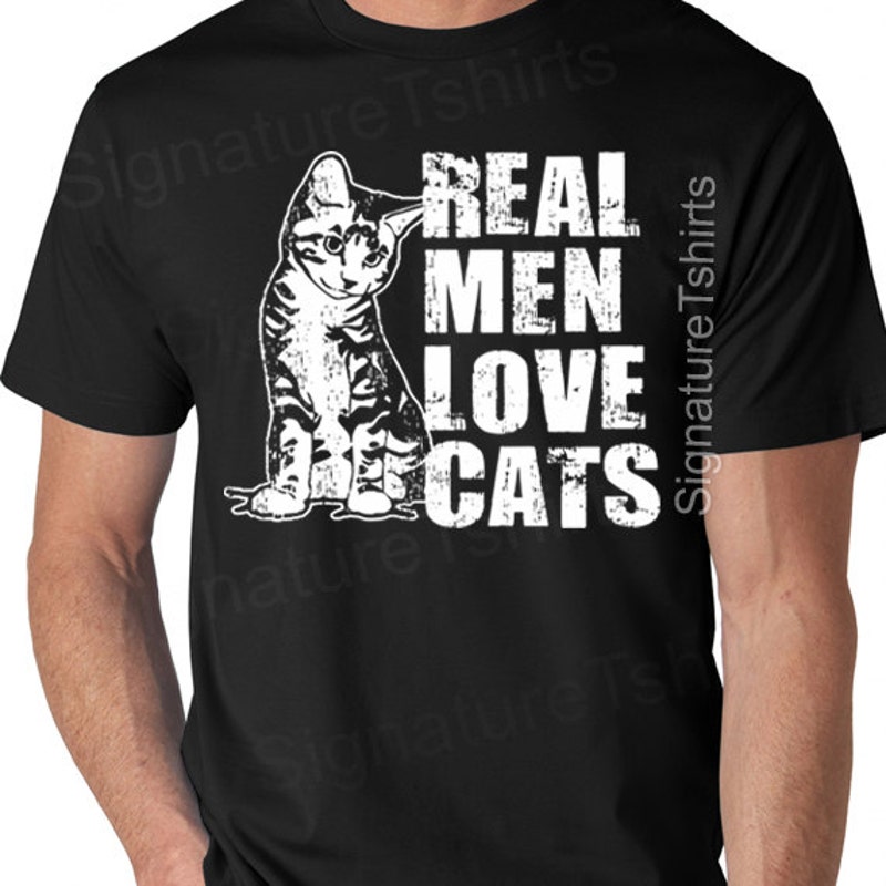 Mens Cat Shirt - Etsy