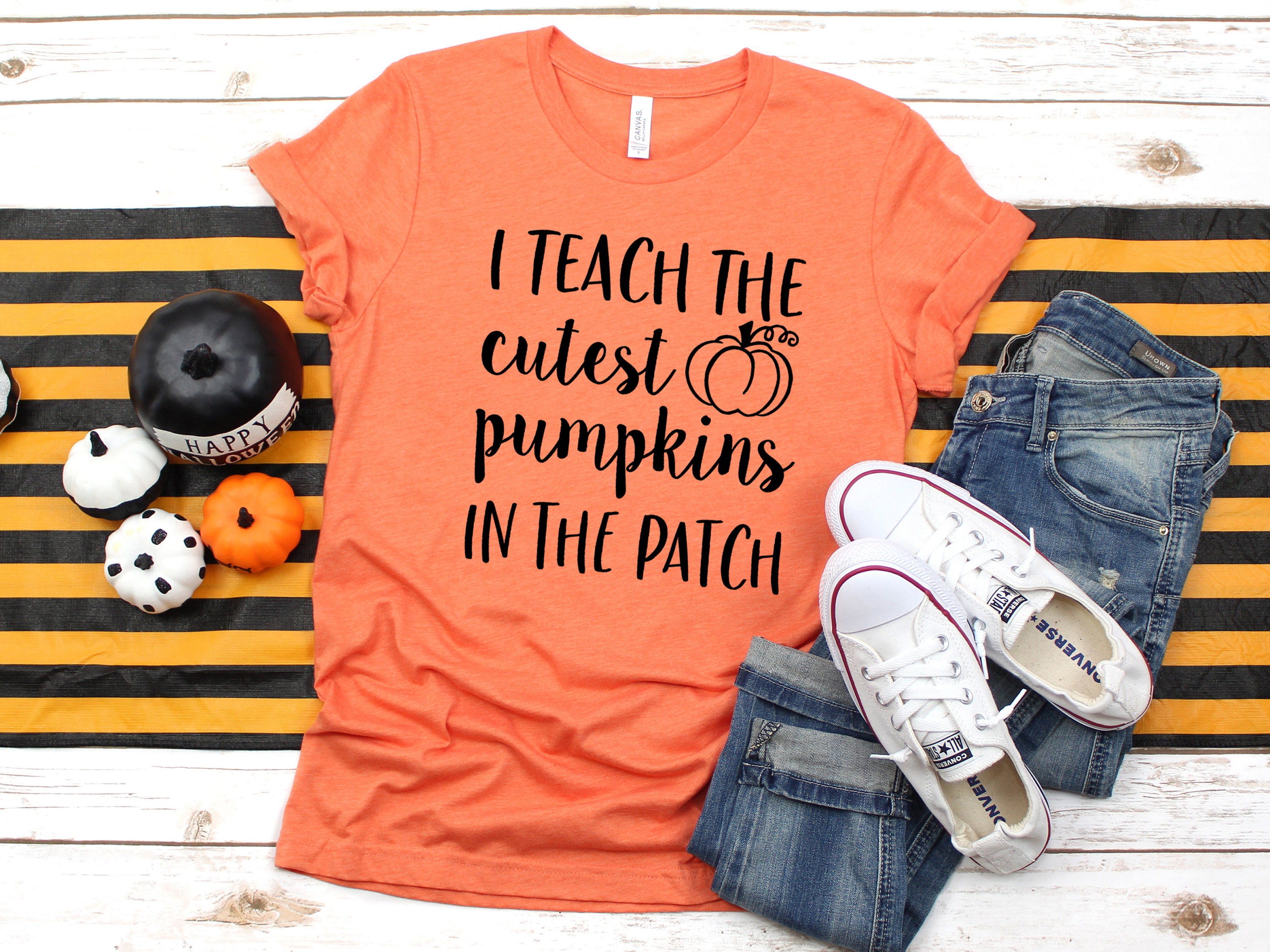 Fall Teacher Shirt I Teach the Cutest Pumpkins in the Patch | Etsy