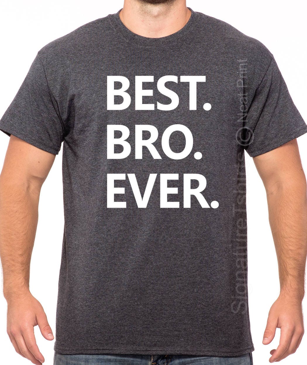 Brother shirt-Best Bro Ever T Shirt Gift for Brother | Etsy