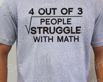 Math Tshirt Funny Mens Mathlete Rule of Math T-shirt Womens | Etsy