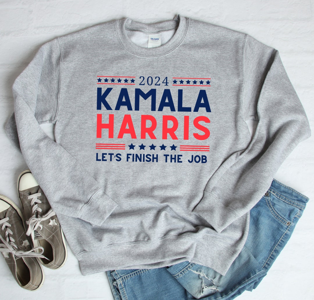 Kamala Harris 2024 Sweatshirt, President Harris 2024 Tee, Madam ...