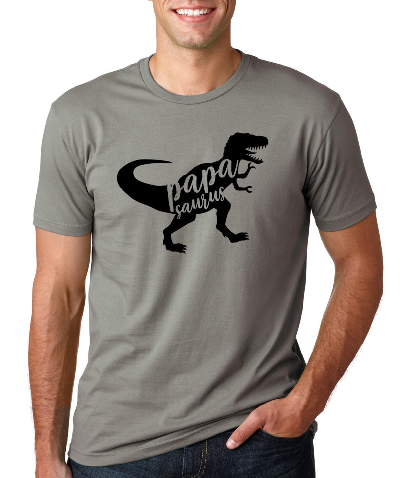 Papa Saurus Shirt Grandpa Saurus Tee Shirt Graphic Grandpa - Etsy