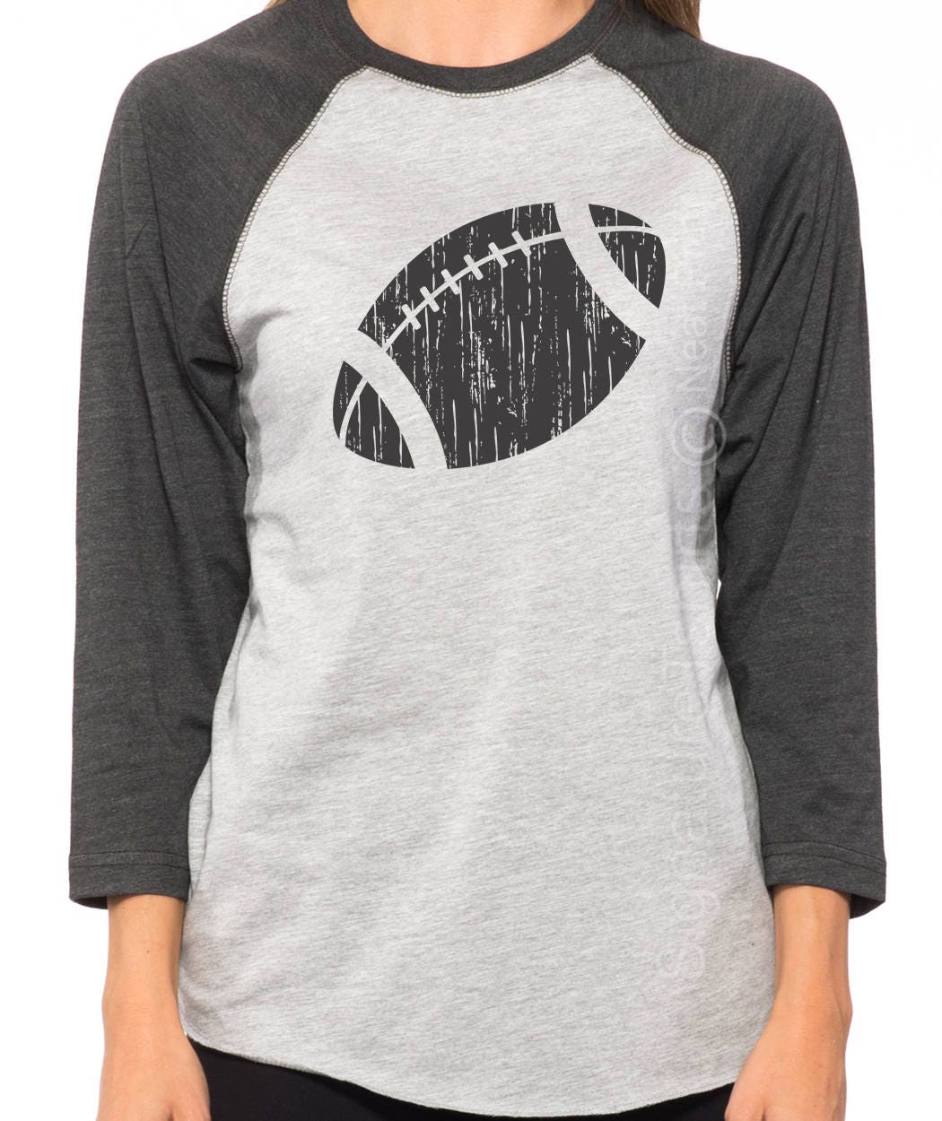 Football Raglan - Etsy Football Raglan - Etsy