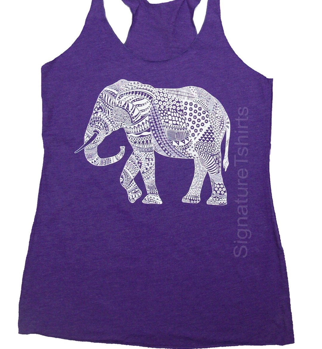 Elephant Tank Top. Women's Tank Top. Workout Tank Top. Graphic Tank Top ...