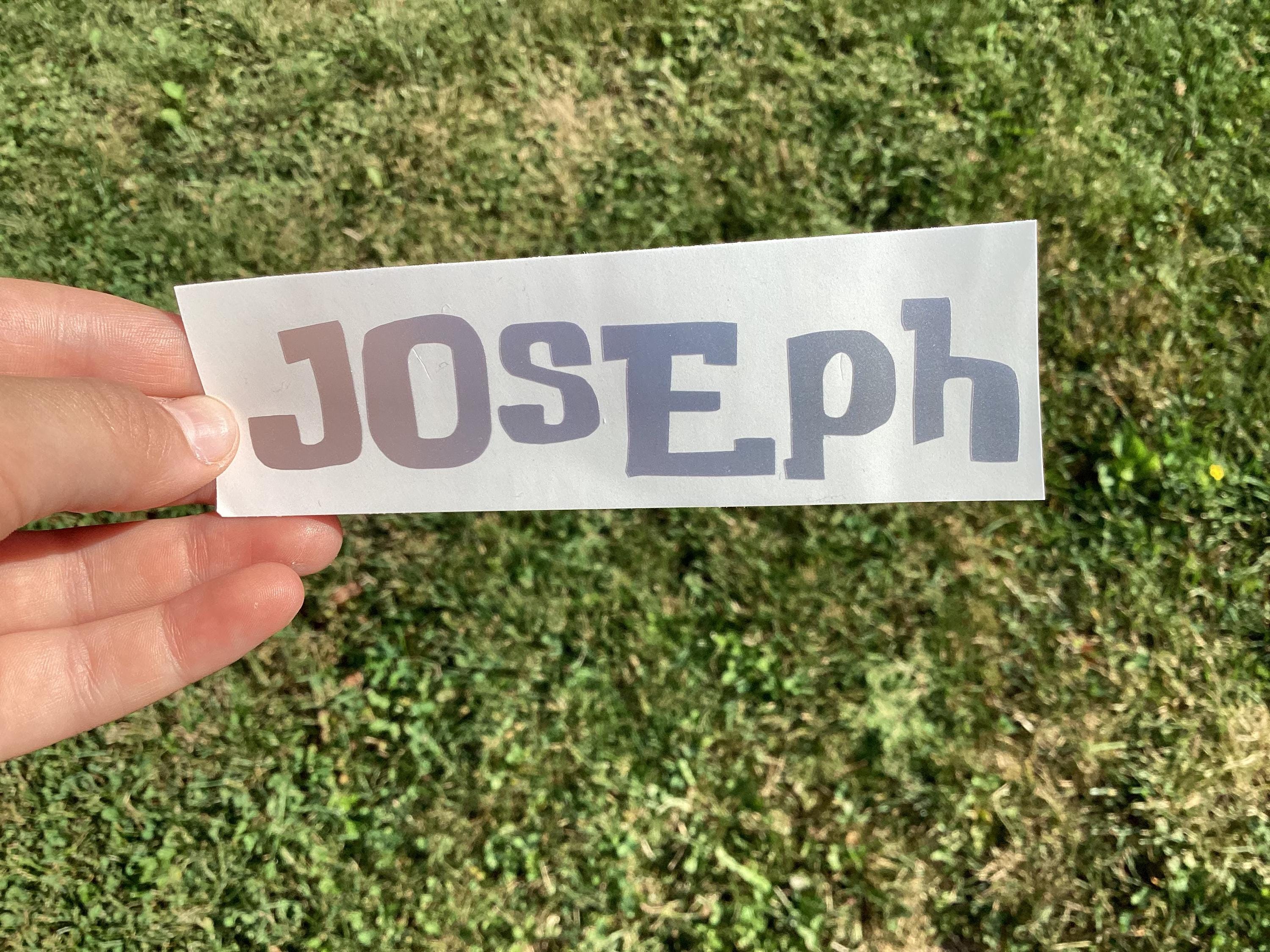 Custom Vinyl Name Sticker: Die Cut Decal - Etsy