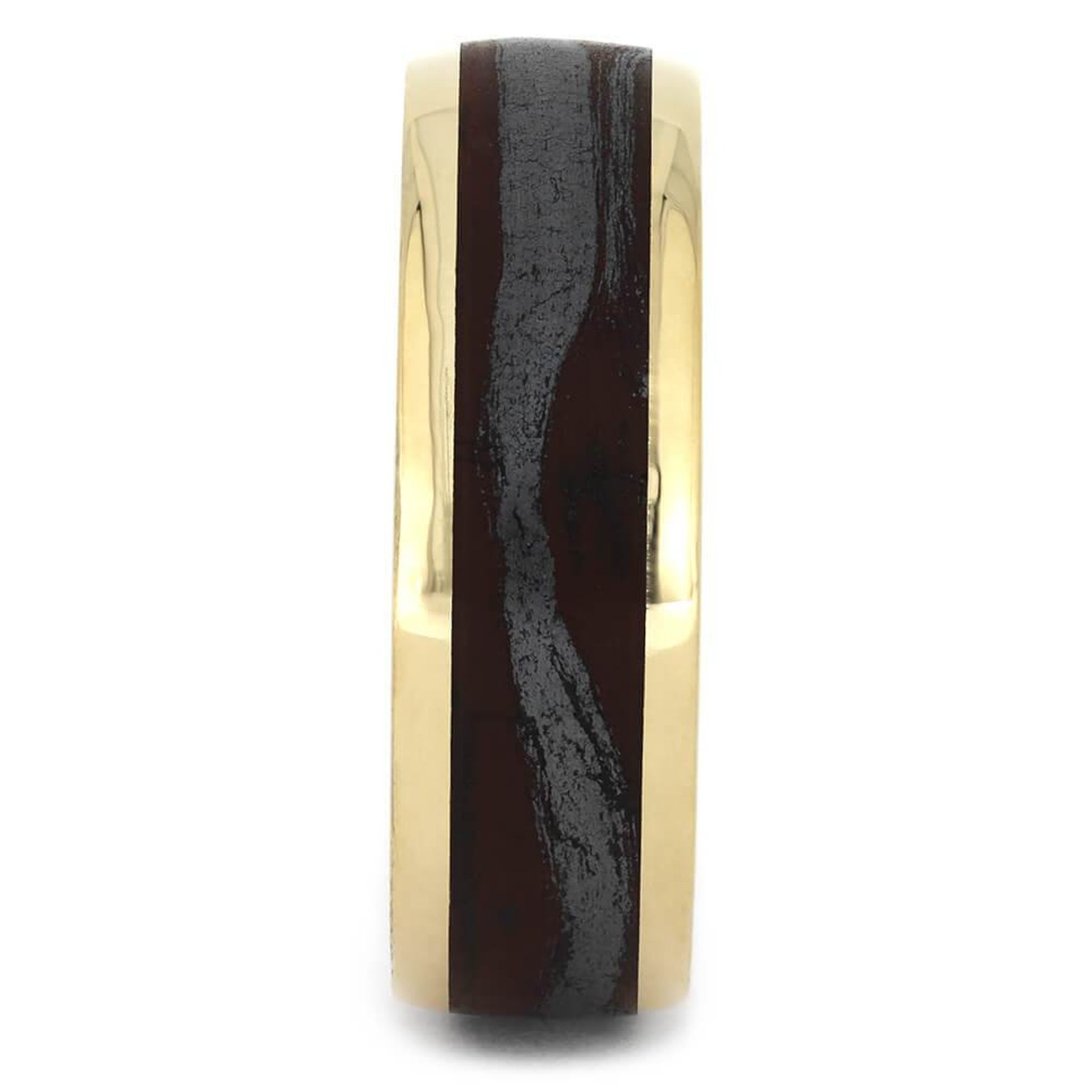 Jasper and Gold Wedding Ring - Etsy