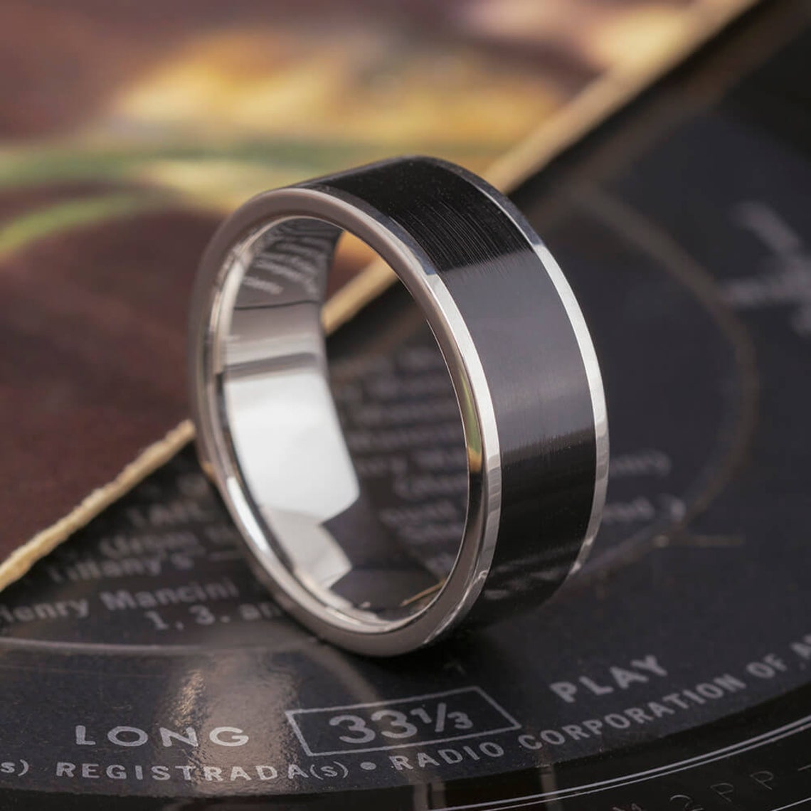 Vinyl Record Ring for Rock and Roll Wedding - Etsy