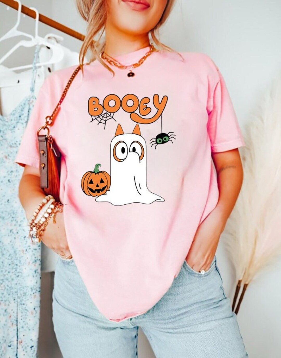Booey Halloween Shirt, Spooky Cartoon Shirt, Halloween Family Match ...