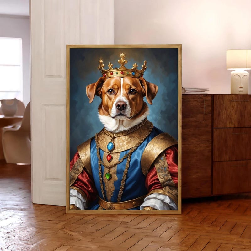 Royal Pet Portrait - Etsy