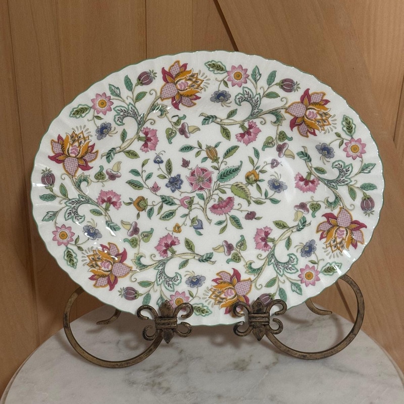 Antique Minton Platters - Etsy