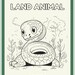 2024 Coloring Book With Animals Canva Template, Coloring Book for Kids ...