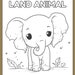 2024 Coloring Book With Animals Canva Template, Coloring Book for Kids ...