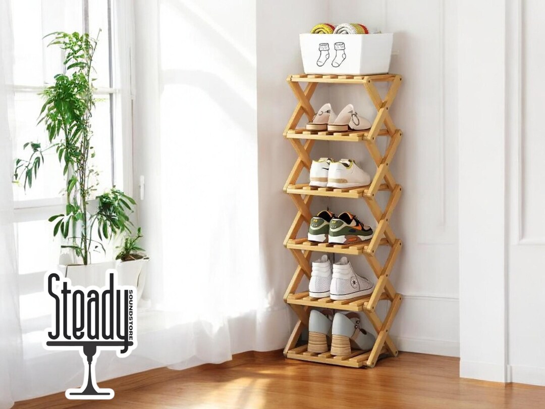 Shoes Storage Stand Slippers Shelf Rack Indoor Decoration Accessories ...