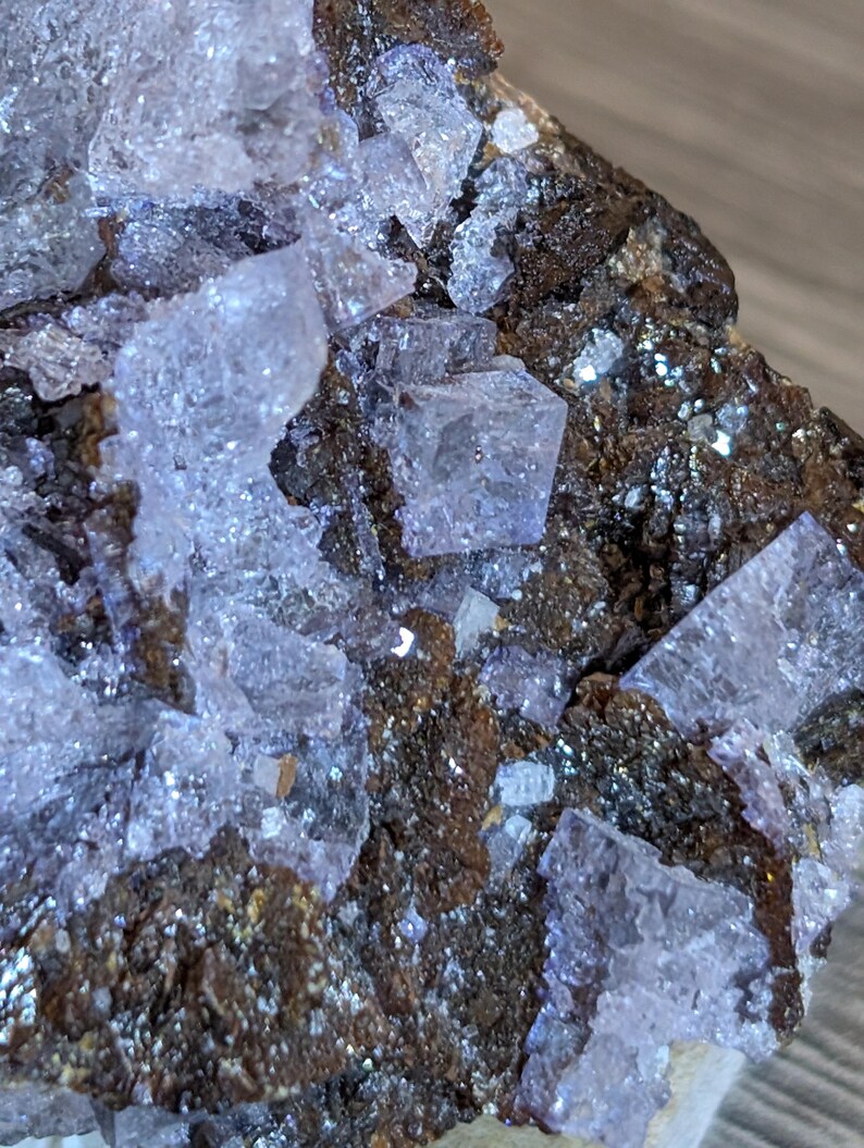 Rare Fluorite and Sphalerite Combination Specimen - Etsy