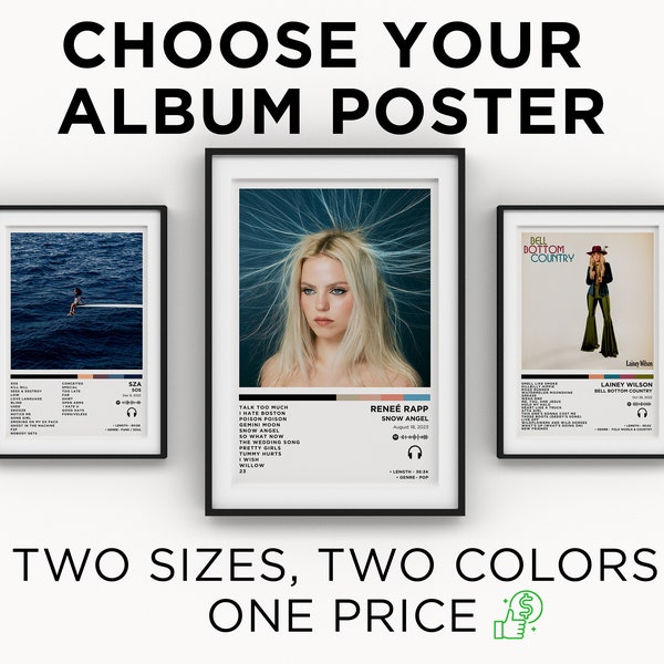Album Cover Posters - Etsy
