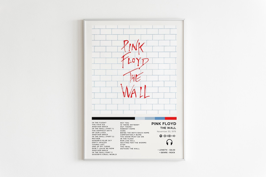 Pink Floyd the Wall Album Poster / Album Cover Poster / Music Gift ...