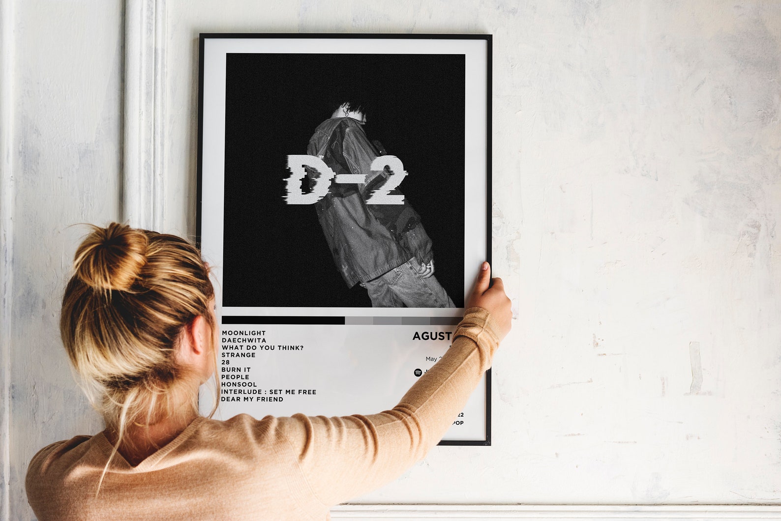 Agust D D-2 Album Poster / Album Cover Poster / Music Gift / Music Wall ...