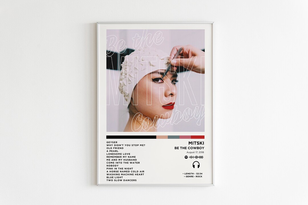 Mitski Be the Cowboy Album Poster / Album Cover Poster / Music Gift ...