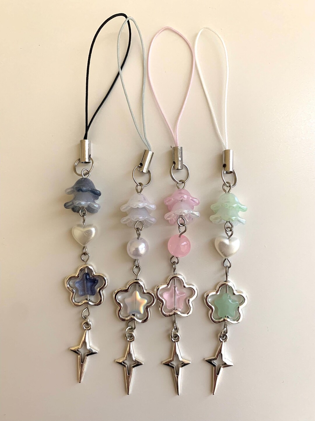 Jellyfish Phone Charm - Etsy