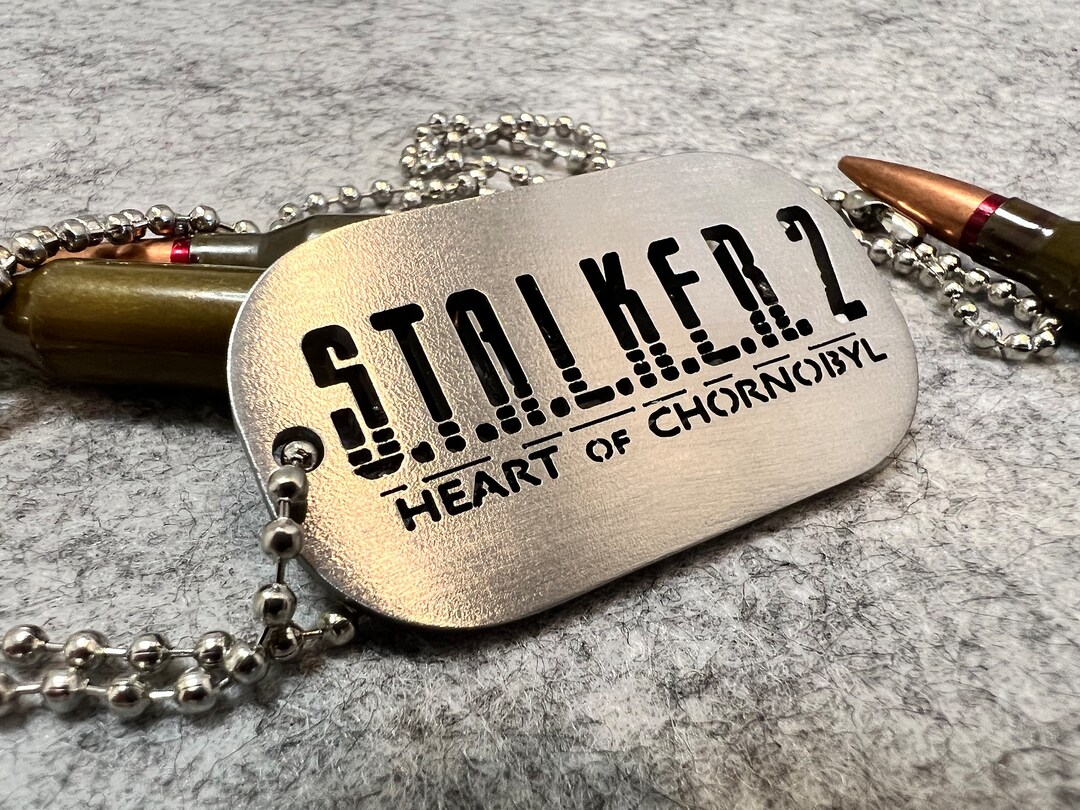 STALKER 2 Heart of Chornobyl Dog Tag Pendant Necklace - Etsy