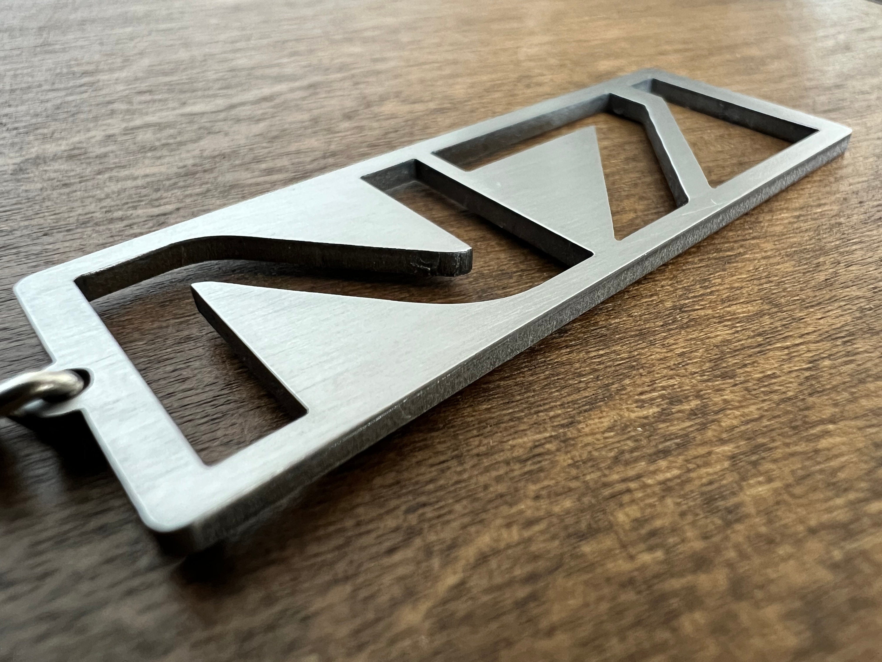 Mass Effect N7 ASF Inspired Steel Keychain, Pendant, Mass Effect ...