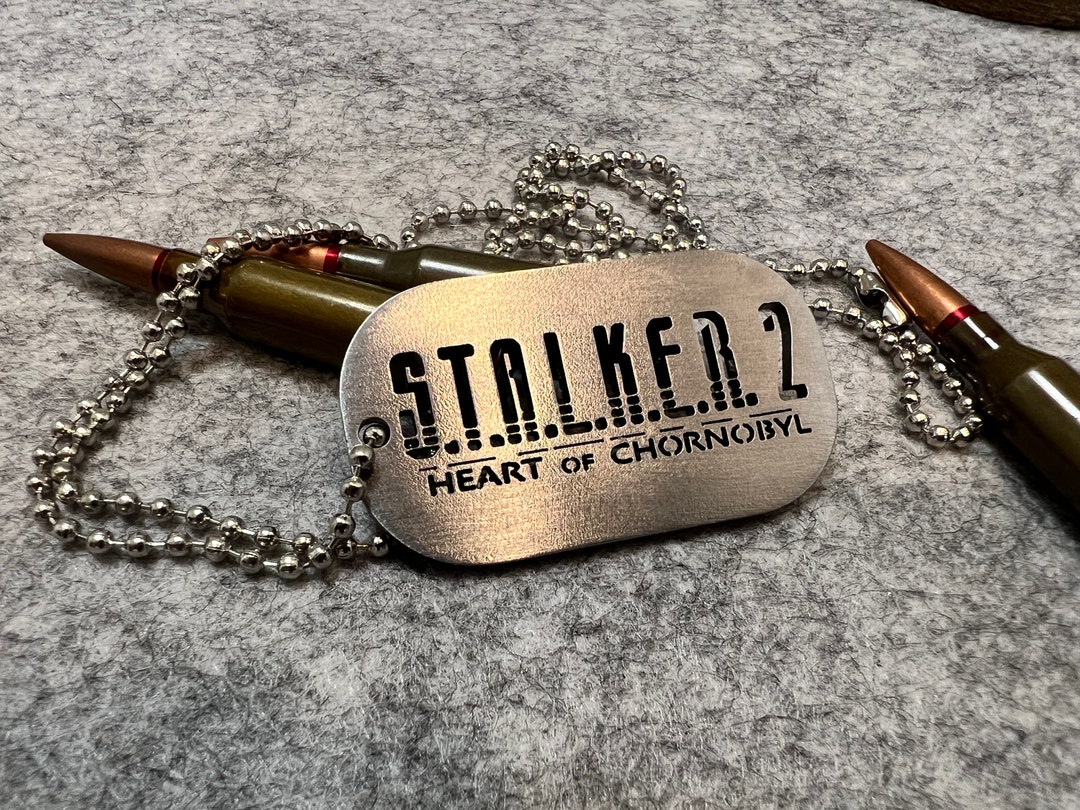 STALKER 2 Heart of Chornobyl Dog Tag Pendant - Etsy Australia