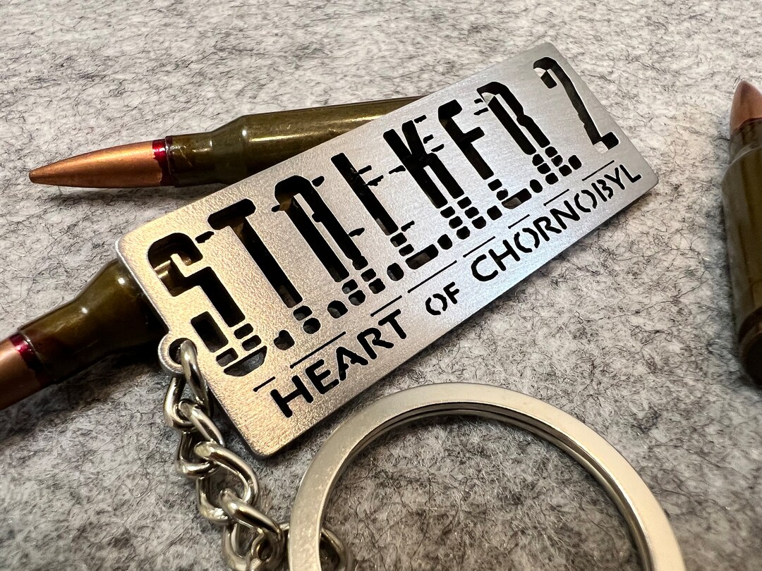 Stalker 2 Heart of Chornobyl Inspired Stainless Steel Keychain - Etsy UK