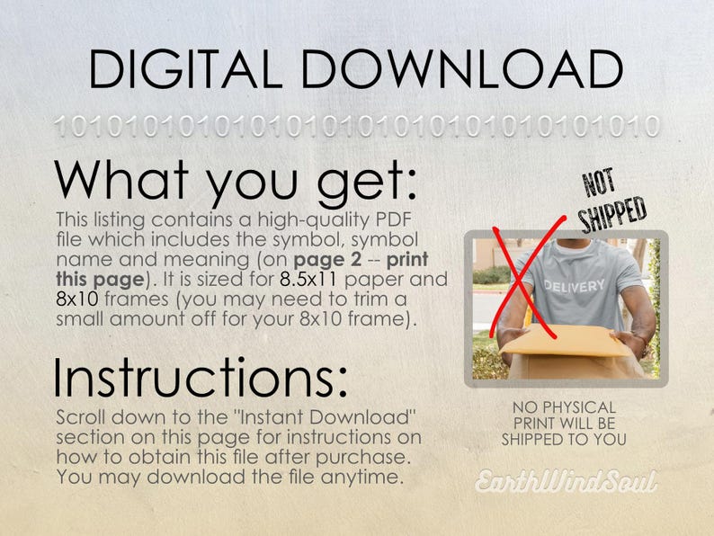 Instant Download: Adinkra Symbol OHENE ADWA Black and White With Name ...