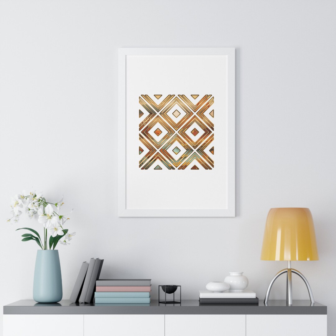 Adinkra Ani Bere Symbol, African Cultural Adinkra Symbol Framed Wall ...