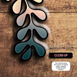 Adwo Framed Adinkra Symbol Art Print, African Cultural Akan Wall Art ...