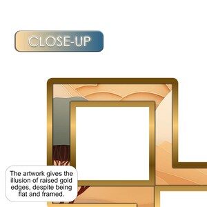 Nsaa Framed Adinkra Symbol Art Print, African Cultural Akan Wall Art ...