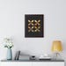 Asaawa Framed Adinkra Symbol Art Print, African Cultural Akan Wall Art ...