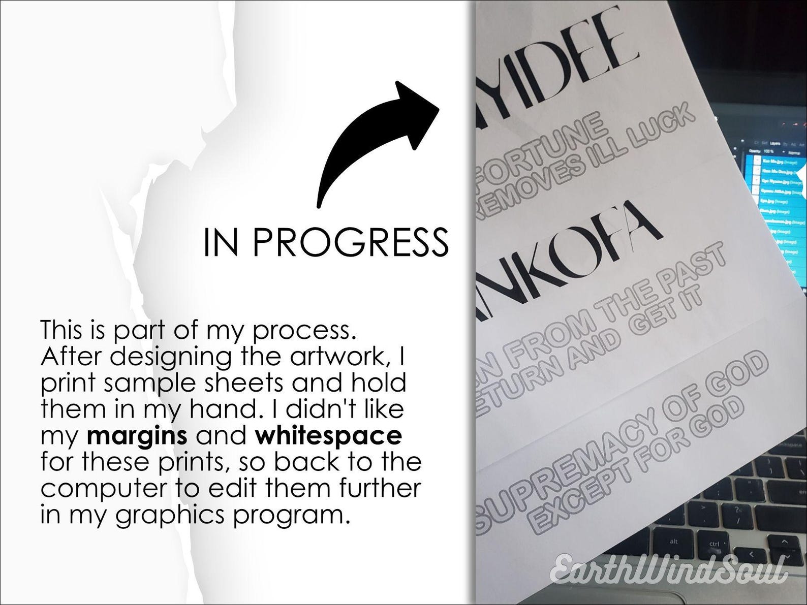 Instant Download: Adinkra Symbol NSEREWA Black and White With Name and ...