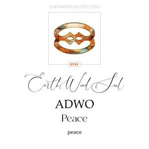 Adinkra Adwo Symbol, African Cultural Adinkra Symbol Framed Wall Art ...