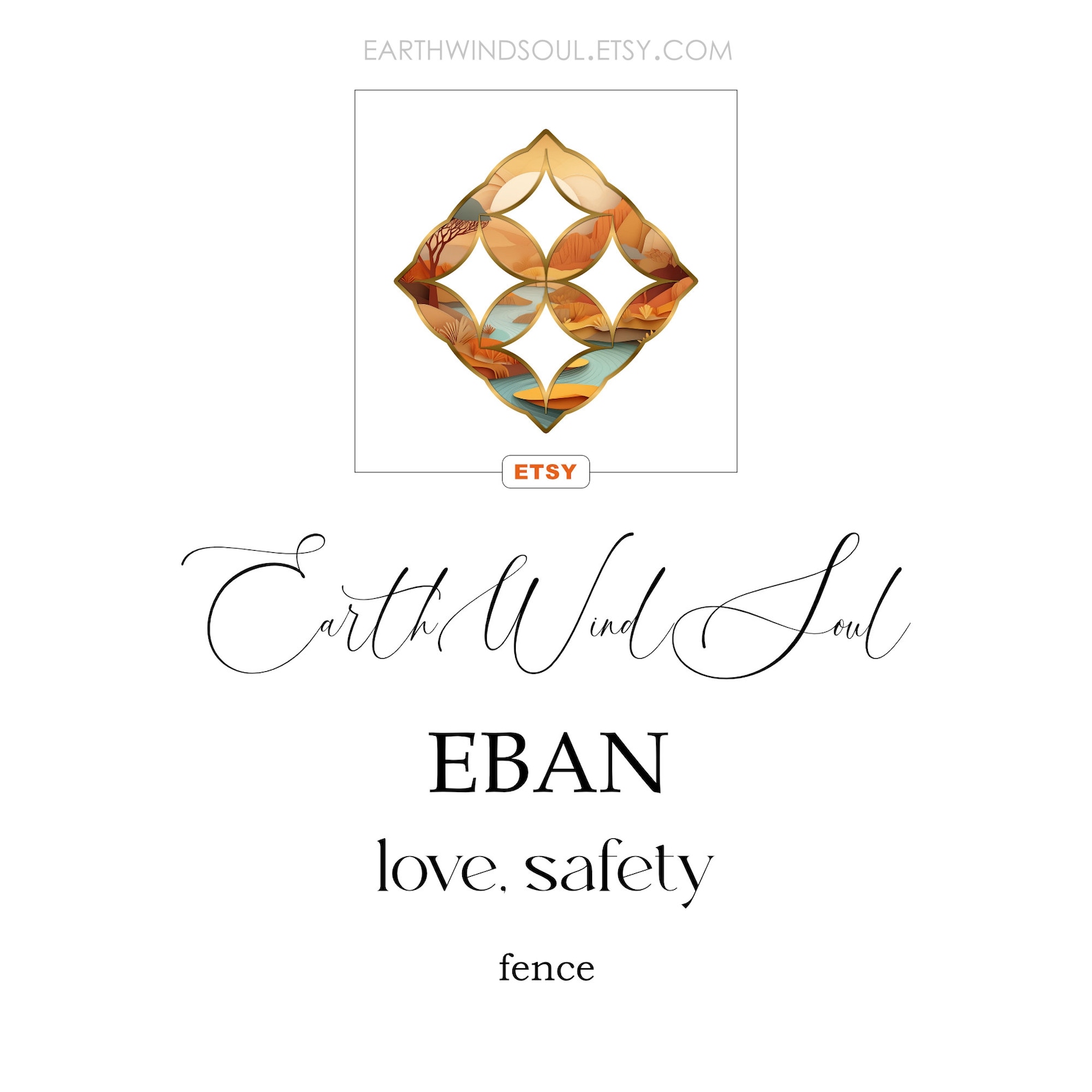 Adinkra Eban Framed Adinkra Symbol Art Print, African Symbol Wall Art ...