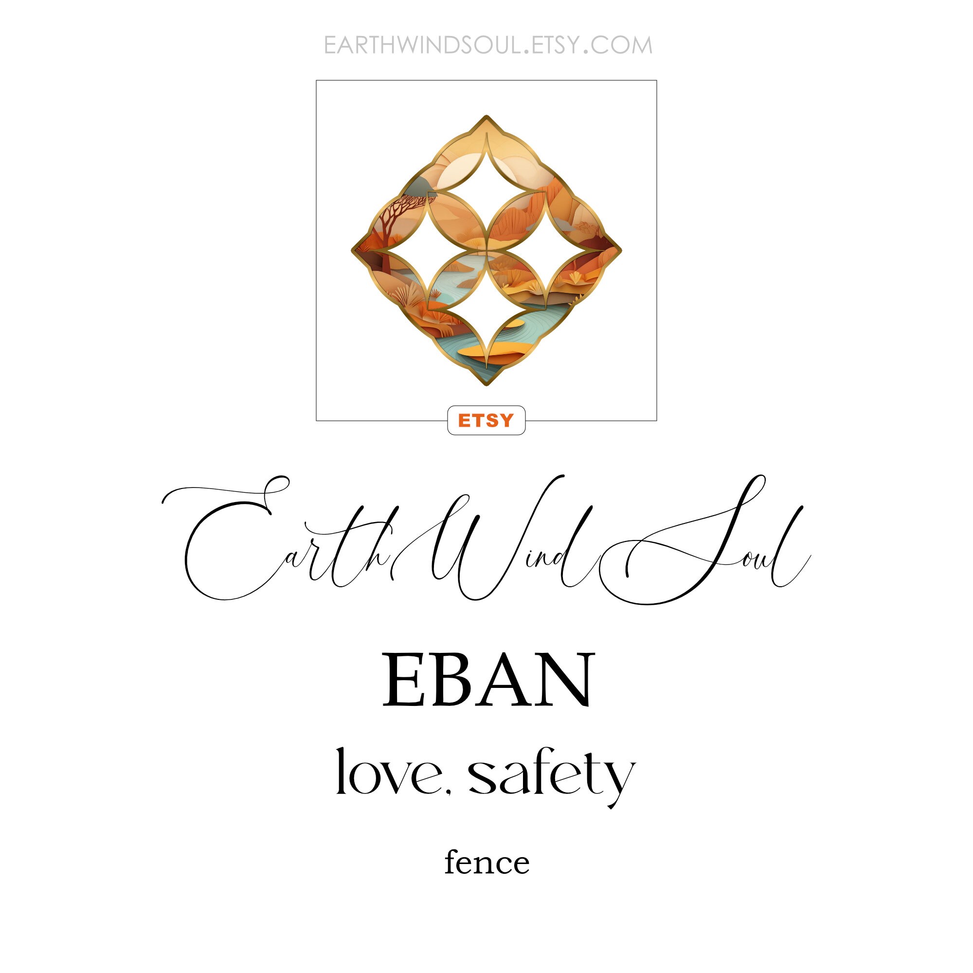 Adinkra Eban Framed Adinkra Symbol Art Print, African Symbol Wall Art ...