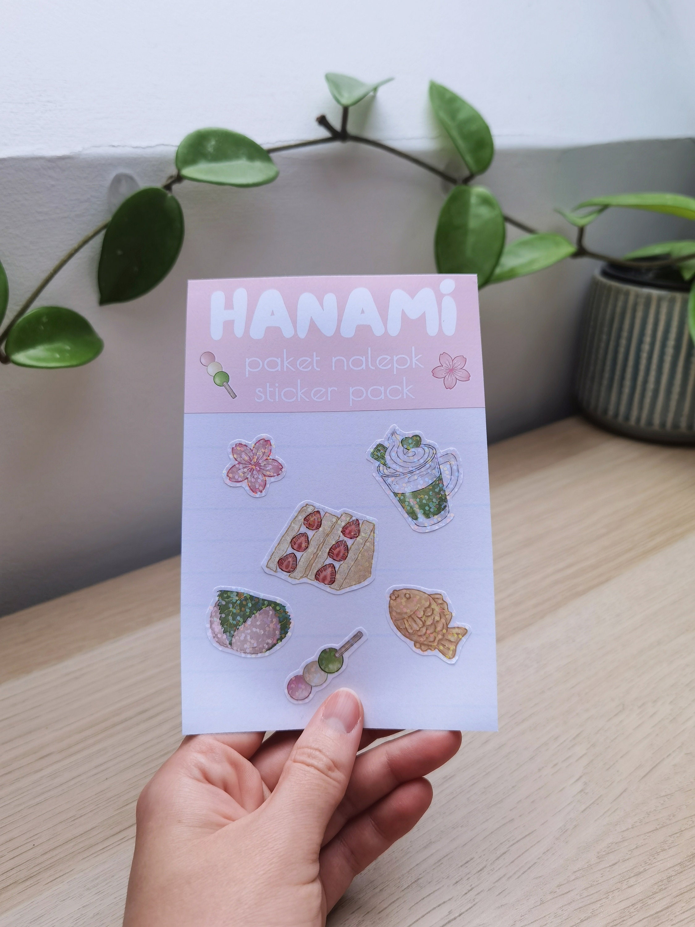 Japanese Sweets Sticker Pack, Japanese Food Sticker Pack, Small ...
