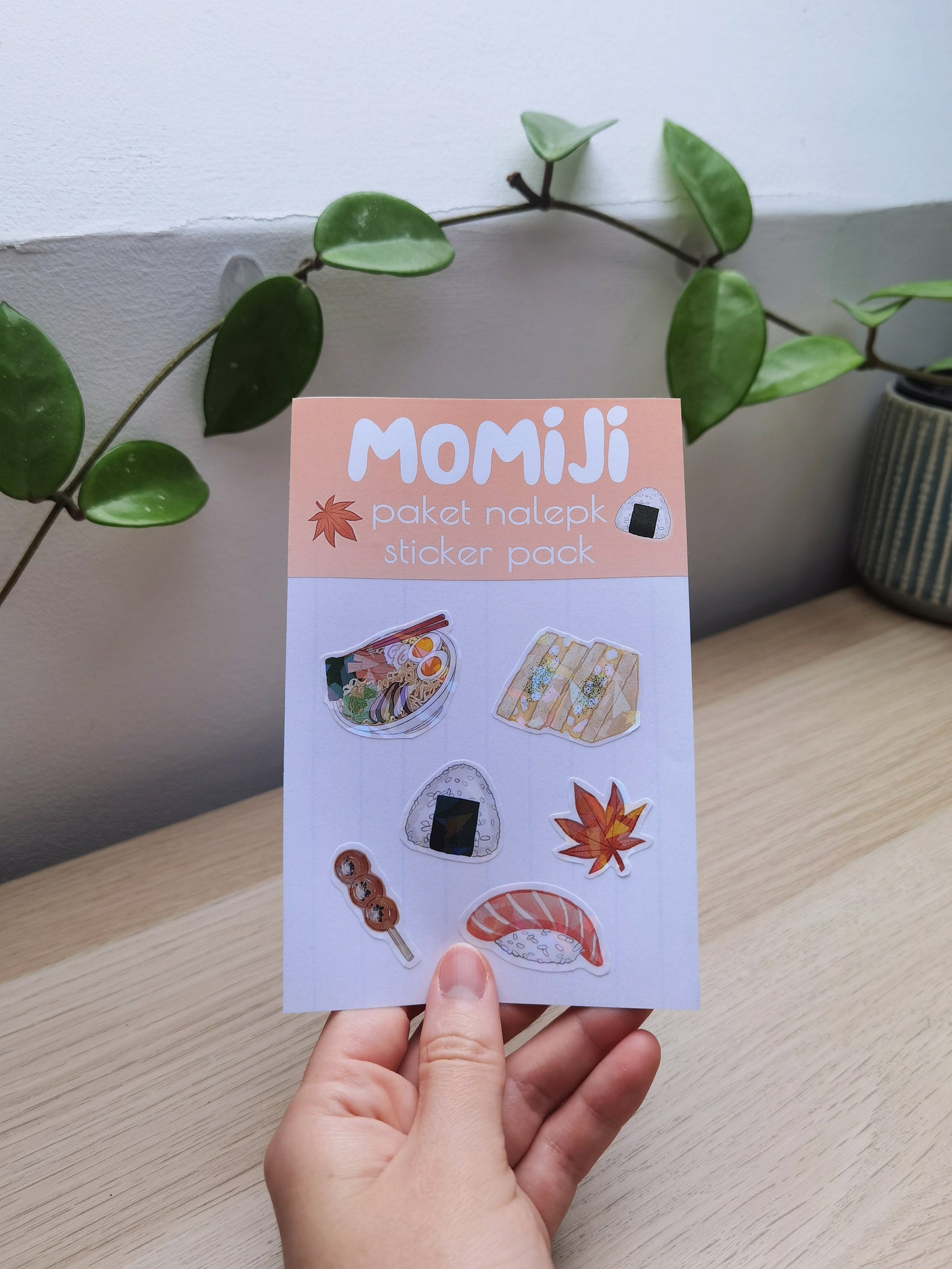 Japanese Food Sticker Pack, Small Stickers, Decorative Stickers, Anime ...