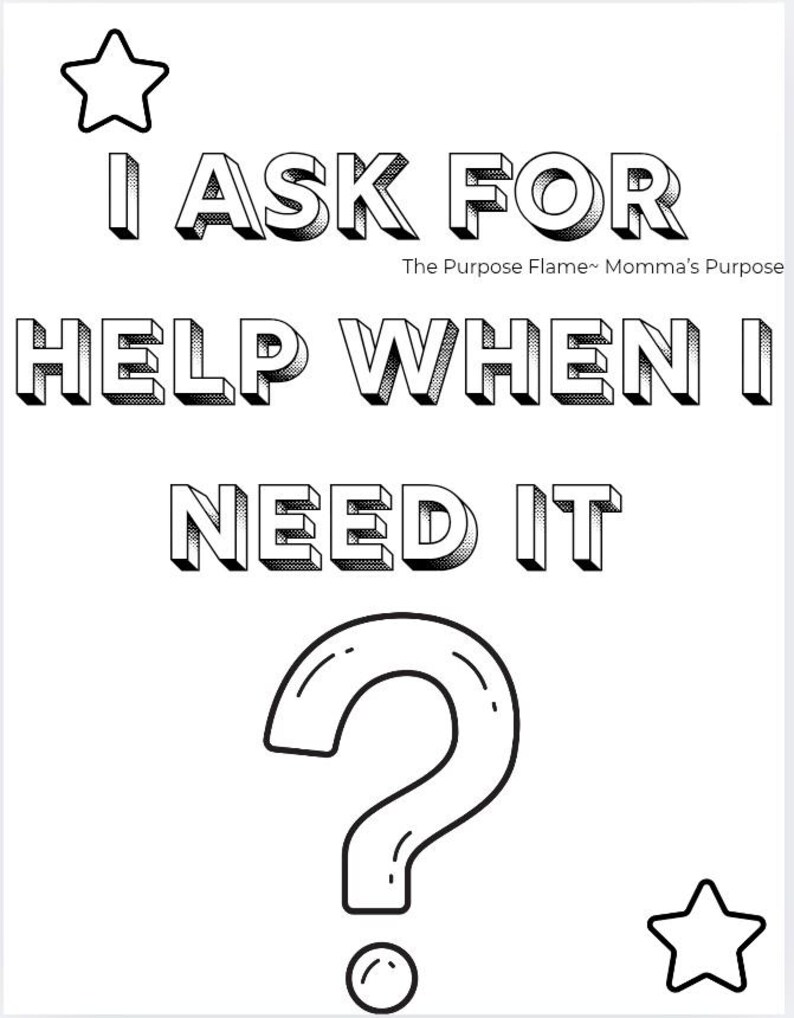 Growth Mindset Coloring Pages for Kids – 30 Printable Affirmation ...