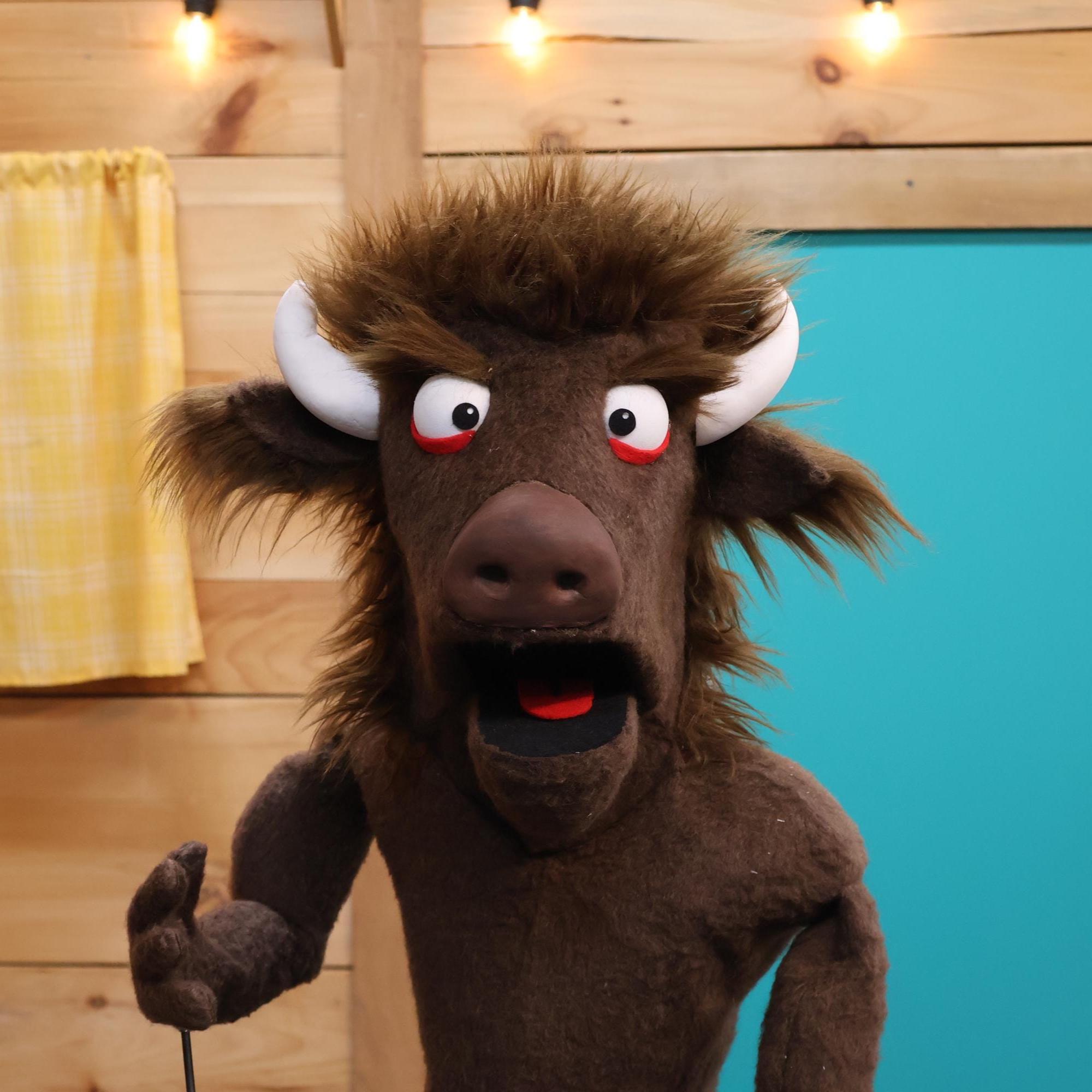 Bison Puppet Pattern - PDF Digital Download - Buffalo, Cattle - Etsy
