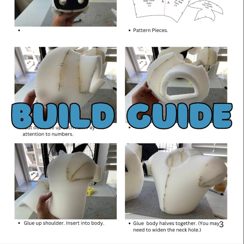 Bison Puppet Pattern - PDF Digital Download - Buffalo, Cattle - Etsy