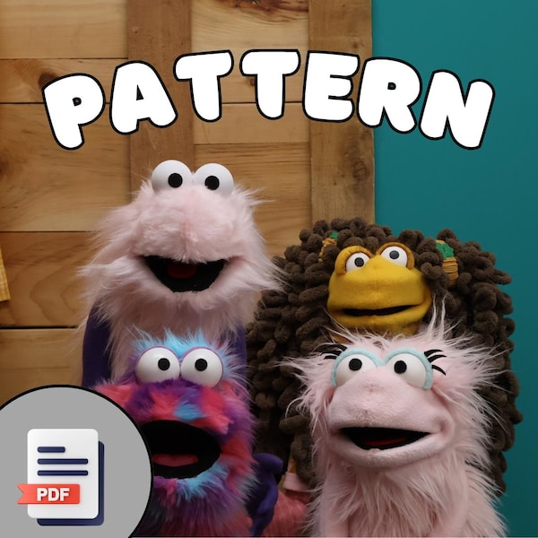 Monster Puppet - Etsy