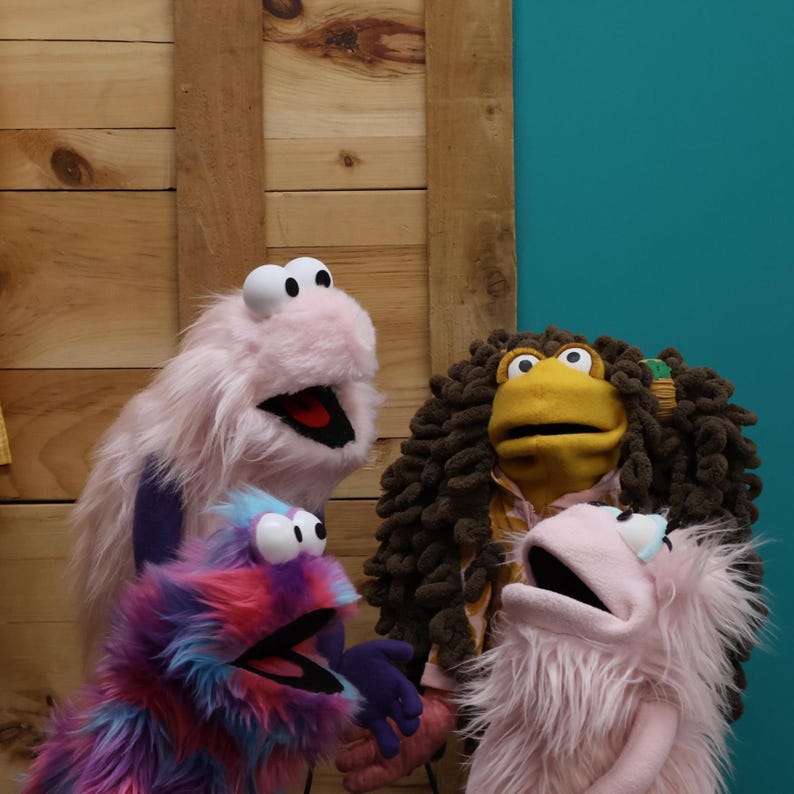 Simple Puppet Pattern Little Critter - PDF Digital Download - Etsy