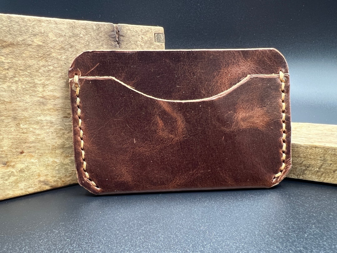 Scratch and Dent Three Pocket Card Wallet - Etsy