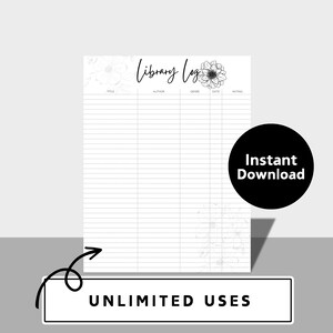 Floral Book Review Download - Printable Book Review Template - Book ...