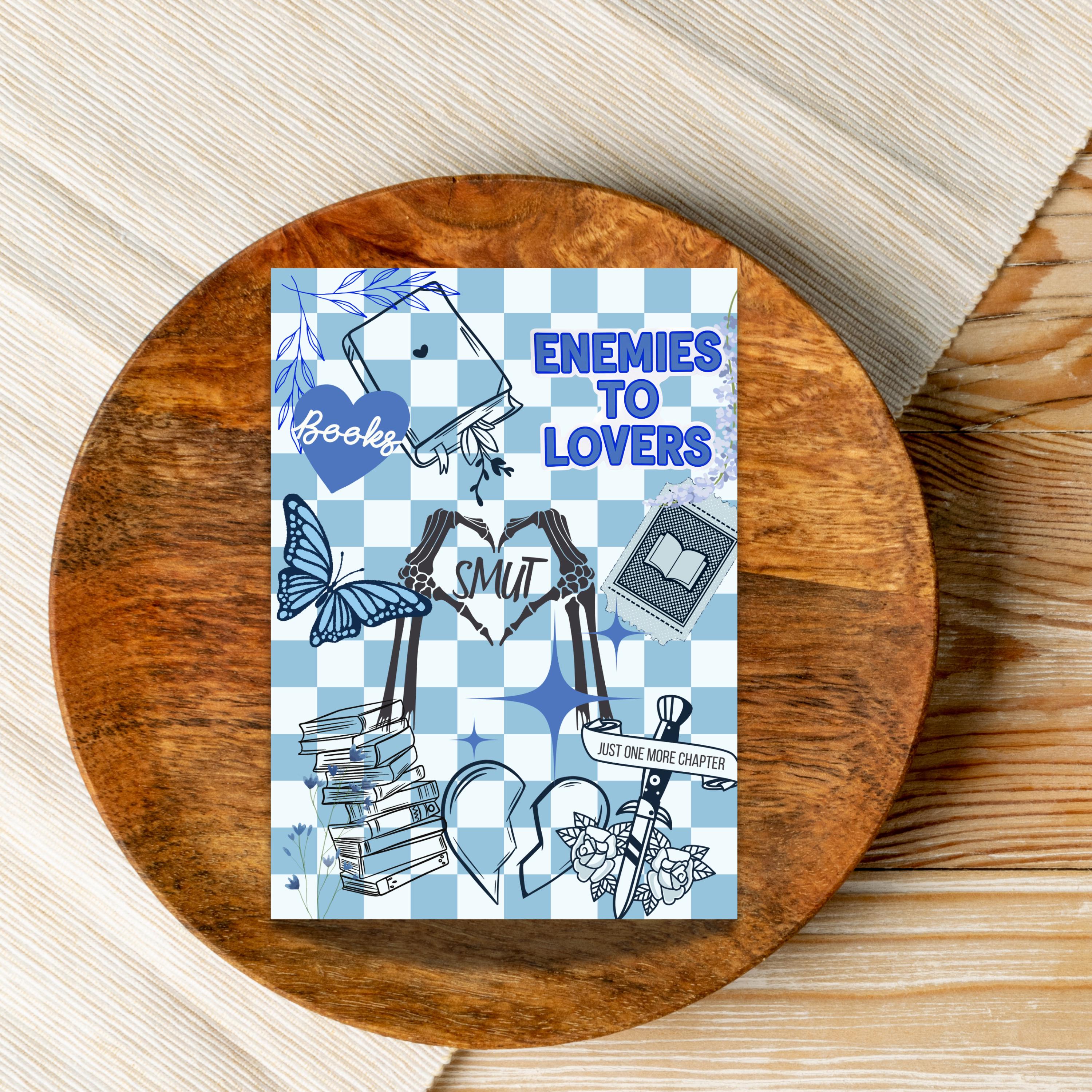Blue Kindle Insert Printable - Downloadable Kindle Insert - Kindle ...