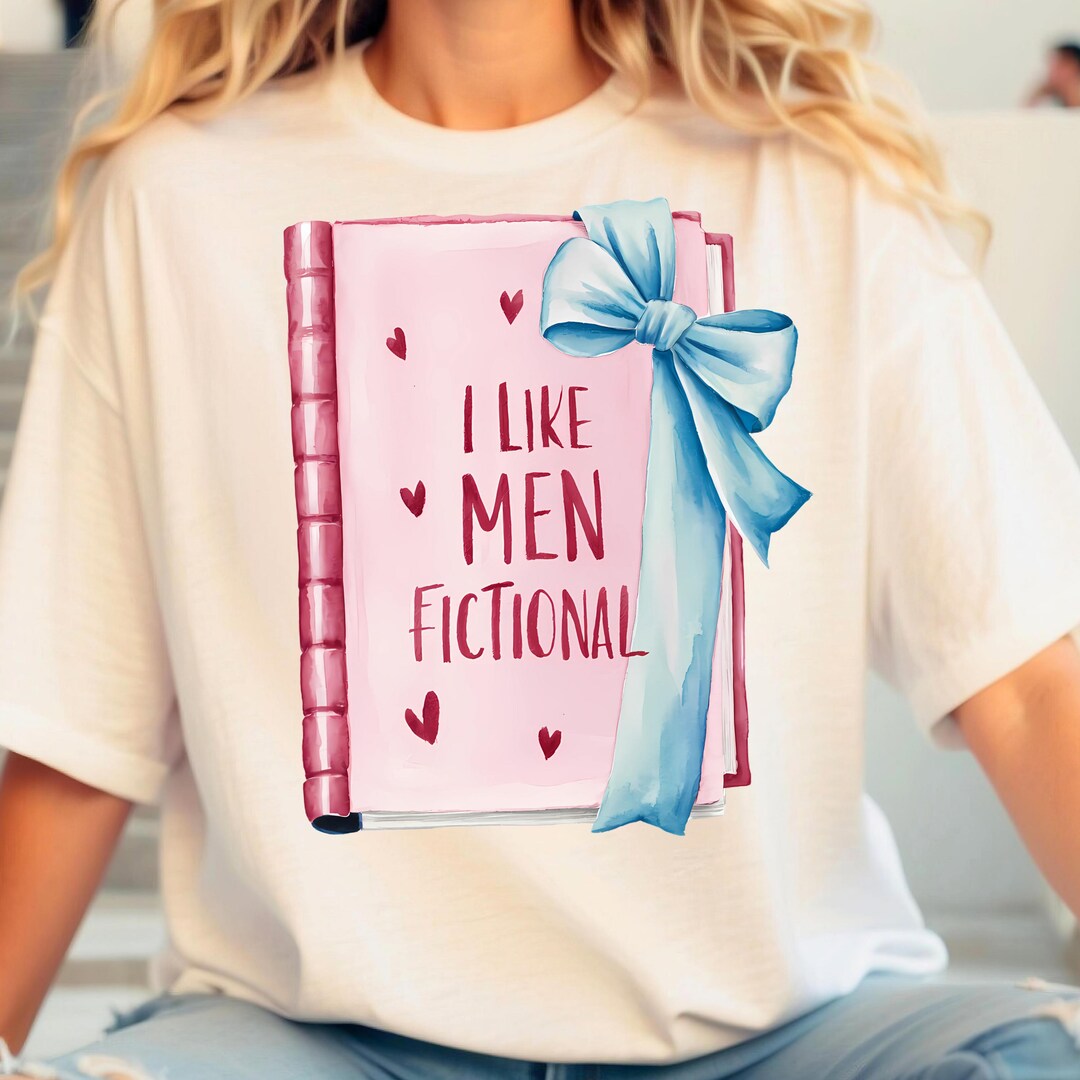 I Like Men Fictional Book PNG Design Book Lover PNG Bookish Design ...