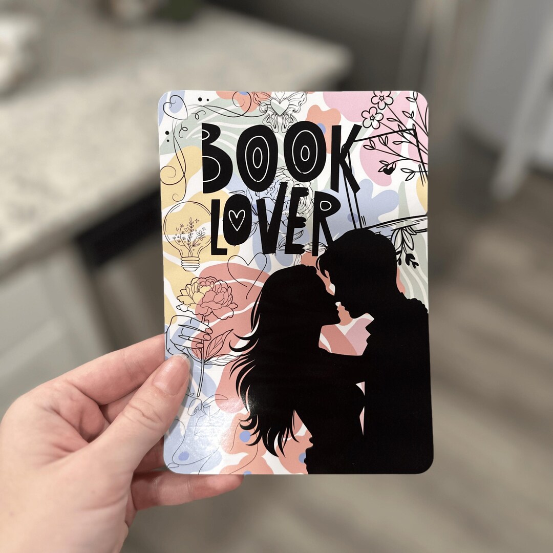 Book Lover Kindle Insert PNG Printable Kindle Insert Downloadable ...