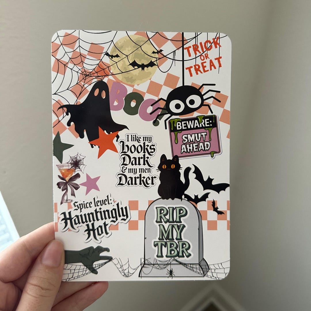 Halloween Kindle Insert PNG Printable Kindle Insert Downloadable Kindle ...